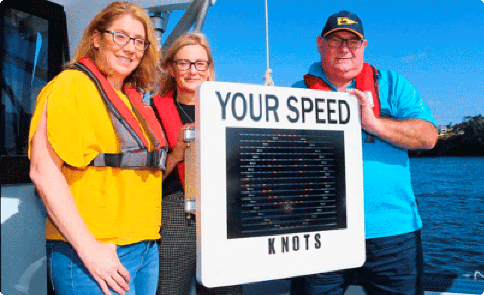 DOT Western Australia use Radar Speed Displays to reduce wake damage on ...