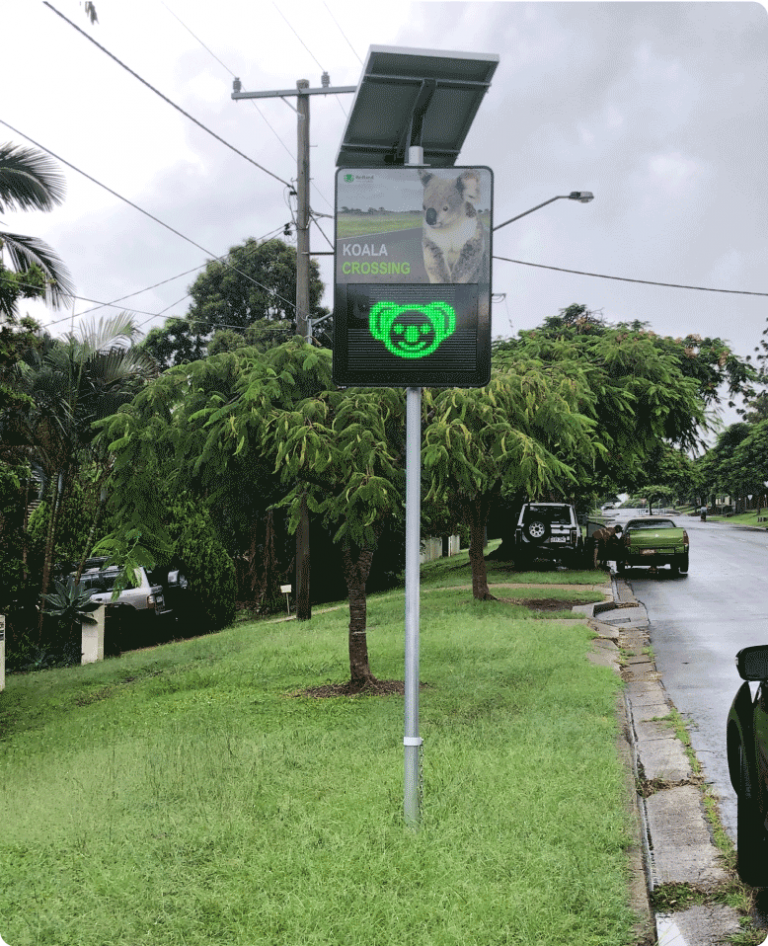 Redlands City Council Koala Crossing Warning Signs - Radar Speed Displays